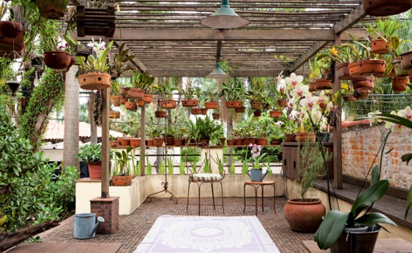 22 decorações de jardins caseiros em espaço pequeno