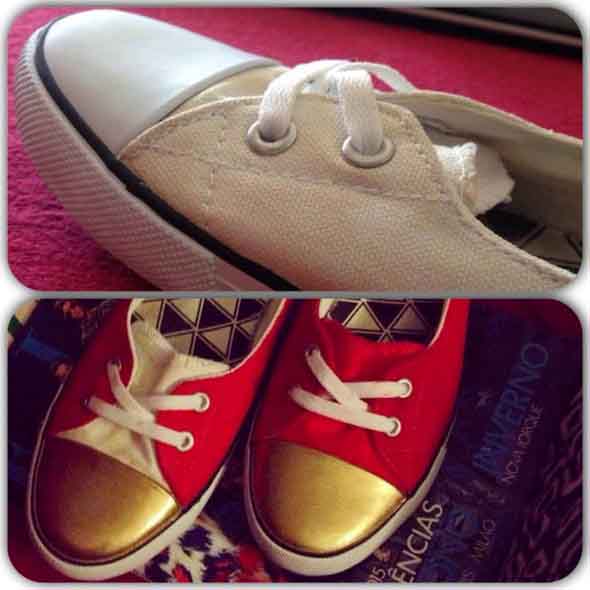 DIY - Customizar tênis de tecido