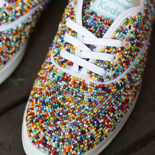 DIY - Customizar tênis de tecido